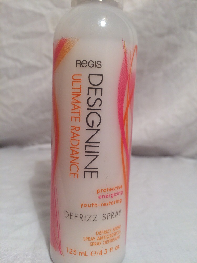 NEW REGIS Designline ULTIMATE RADIANCE DEFRIZZ SPRAY 4.3 Oz VHTF Hair ...