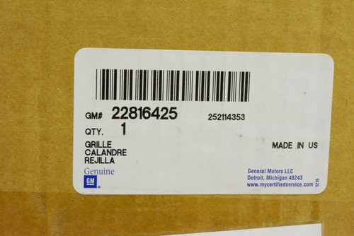 OEM NEW Front Grille Assembly Black Chrome 03-23 Chevrolet Express ...