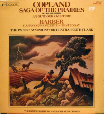 Samuel Barber, Aaron Copland, Keith Clark (3), Pacific Symphony ...