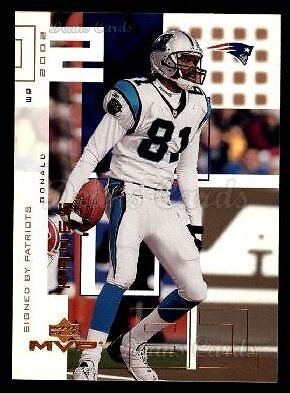 2002 Upper Deck MVP #142 Donald Hayes Patriots Wisconsin 8 - NM/MT | eBay