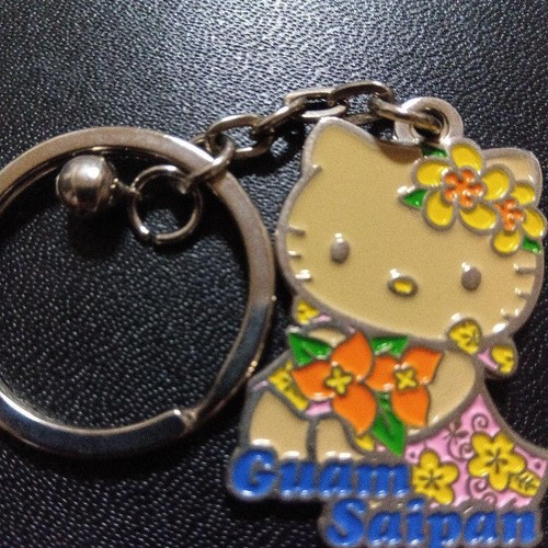 Hello Kitty Guam Saipan Limited Keychain Suntan Ganguro | eBay