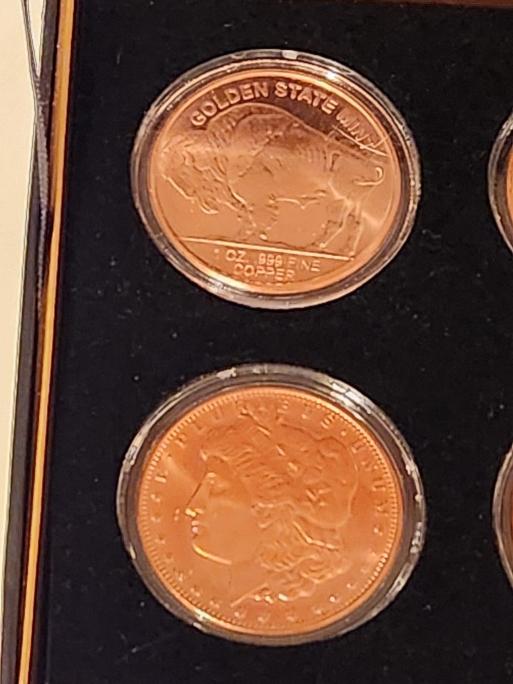 Gold and Silver Pawn Shop copper coin box set | eBay