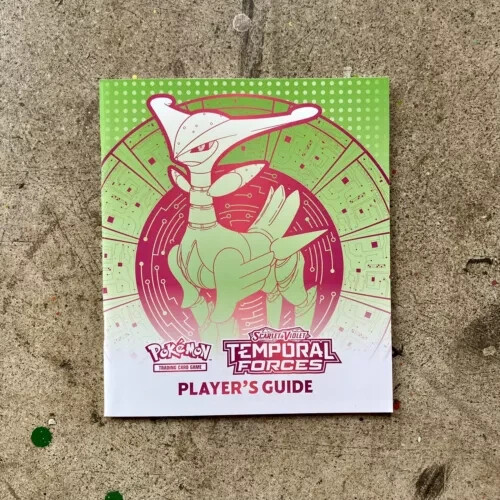 Pokémon TCG Temporal Forces Green Player's Guide / Set Checklist | eBay