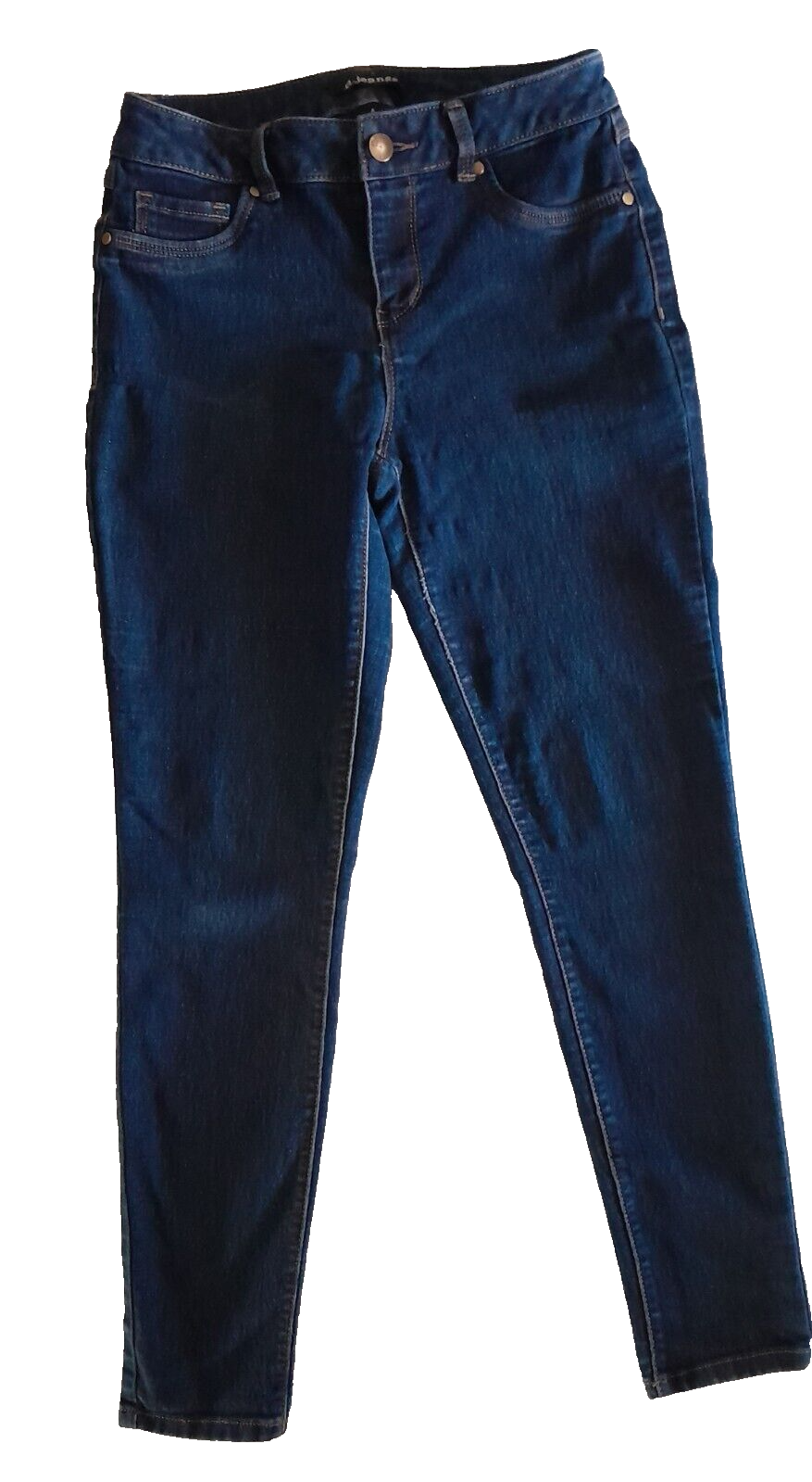 D. Jeans Womans Size 18 W Stretchy 5-pocket Blue Denim Long Shorts EUC ...