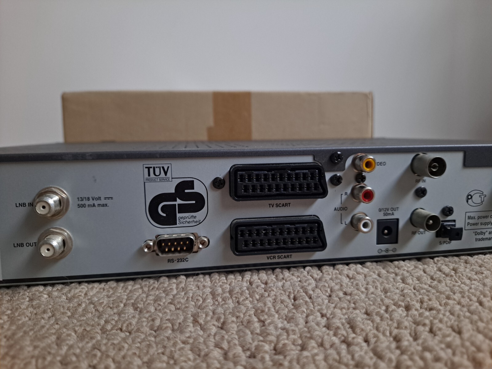 Humax Vintage Satellite Receiver IRCI-5400Z Mint Condition With Manual ...