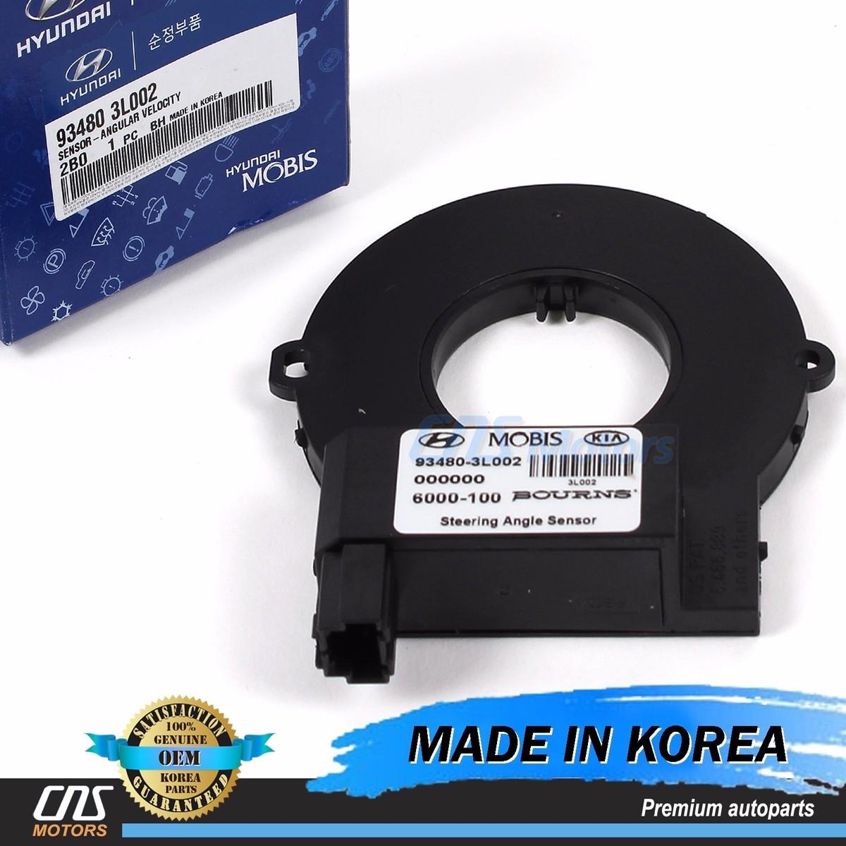 Hyundai Parts 934803L002 - Hyundai Steering Wheel Position Sensor Angle ...
