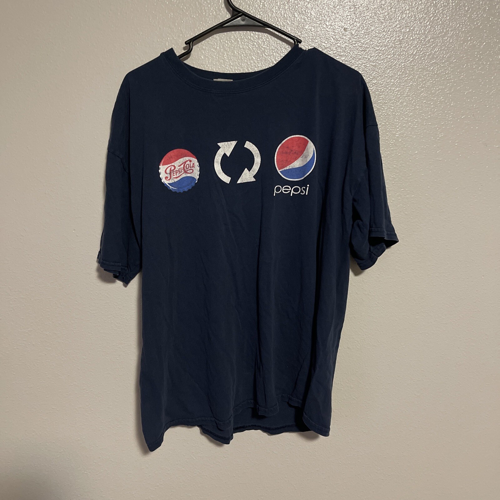 Vintage Pepsi Current and Retro Logo Shirt 90’s - Gem