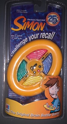 New Electronic Hand-held Simon Memory Game with original Packaging | eBay