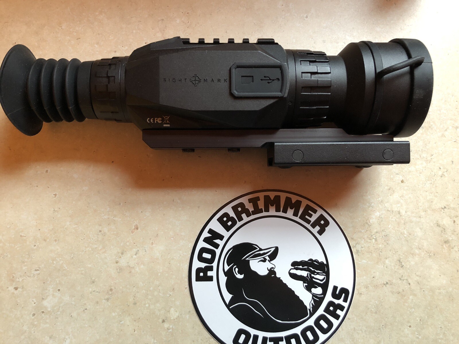 Sightmark Wraith HD-4, HD-2, 4K Max,and Mini extension rail. CNC ...