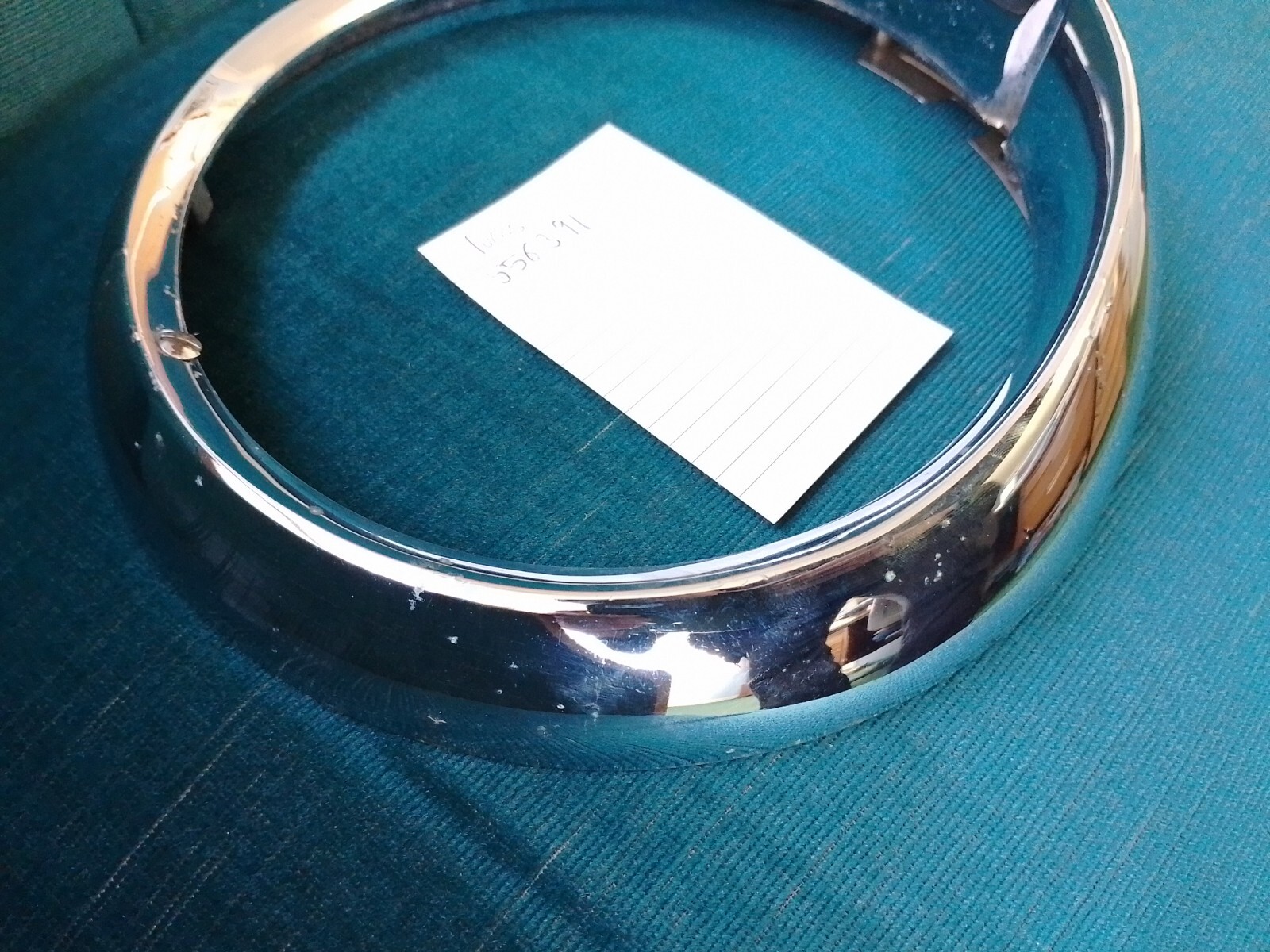 Lucas 556391 Peaked Chrome Headlight Rim BMC Austin Morris | eBay UK