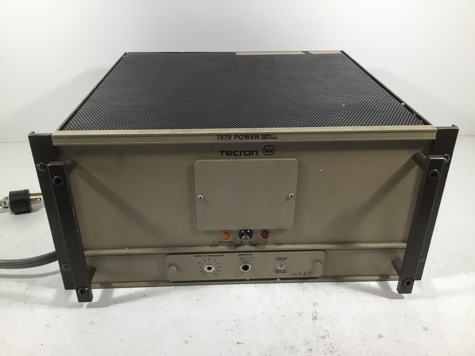 Crown Tecron 7570 Power Supply Amplifier 120V 2400W FOR PARTS OR REPAIR ...