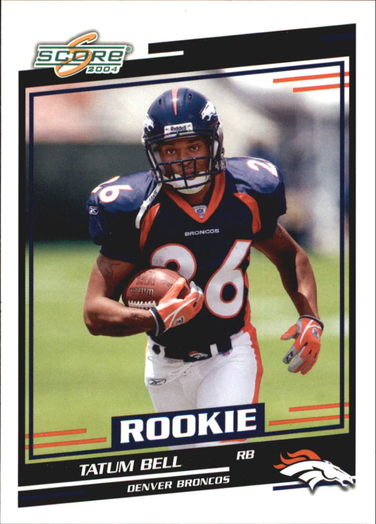 2004 Score - Rookies Glossy #408 Tatum Bell (RC) for sale online | eBay