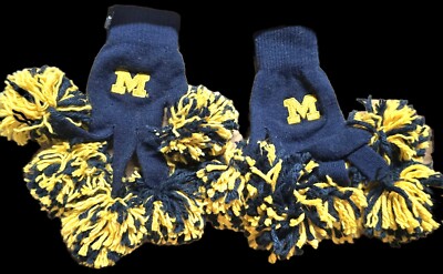 University of Michigan Wolverine Spirit Finger Gloves | eBay