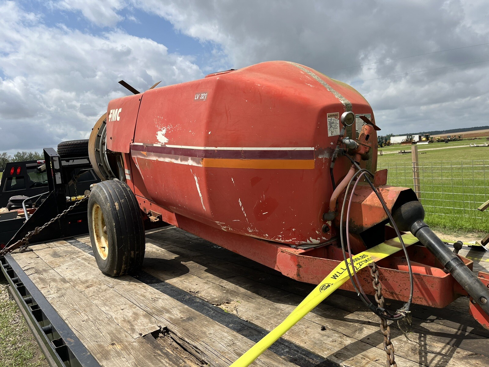 FMC LV321 Orchard Sprayer air blast Pecan,Citrus Blueberry, Peach ...