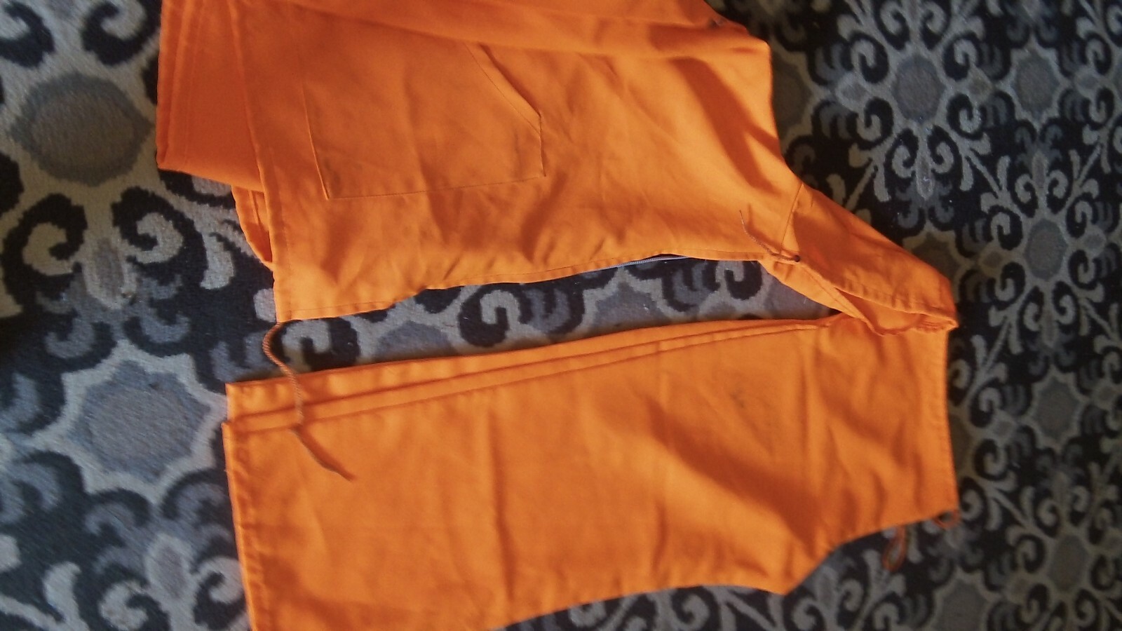 1 Lot Blaze Orange Hunting Clothing. Coat,Coveralls,Over the Clothes ...