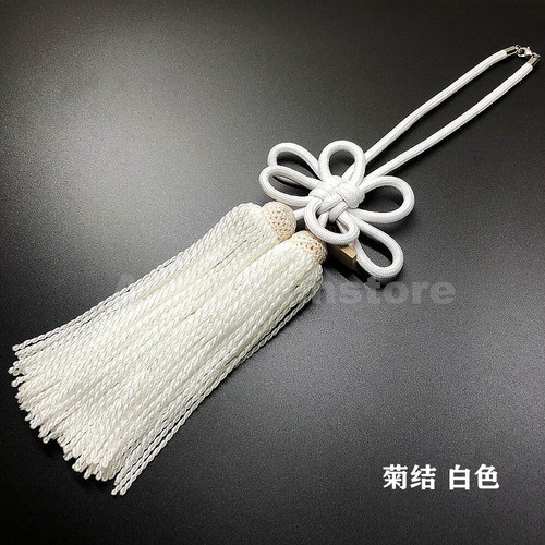 JDM Junction Produce JP Teal Blue Fusa Kiku Knot For Car Propitious ...