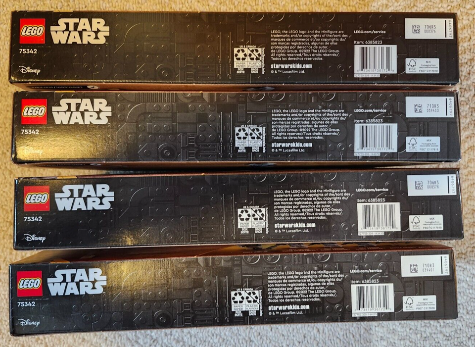 LEGO STAR WARS: Republic Fighter Tank (75342) New In Sealed Box Mace Windu Mint | eBay