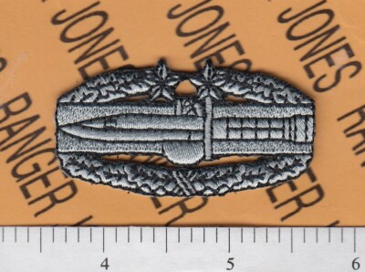 US Army Combat Action Badge CAB 3" qualification 3rd award cloth patch ...