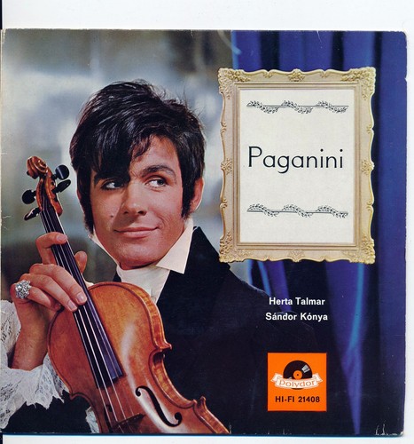 Paganini - Herta Kalmar - Sandor Konya - Polydor 224408 - Single 7 ...