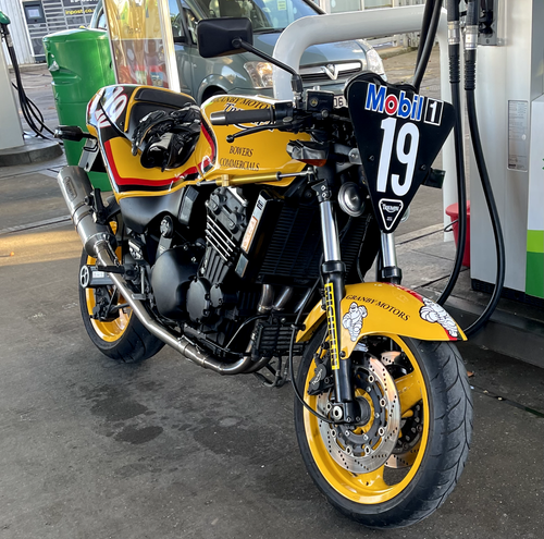 Triumph 900 Speed Triple mk1, ex Ron Haslam race bike ST Challenge 1995 ...