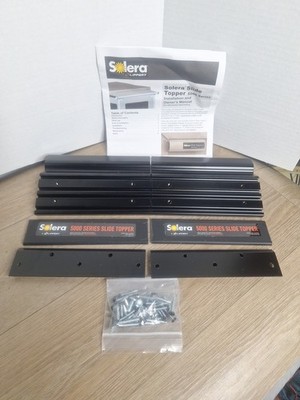 Solera 5000 Series Slide Topper with Hardware Black CCD-004373 ...