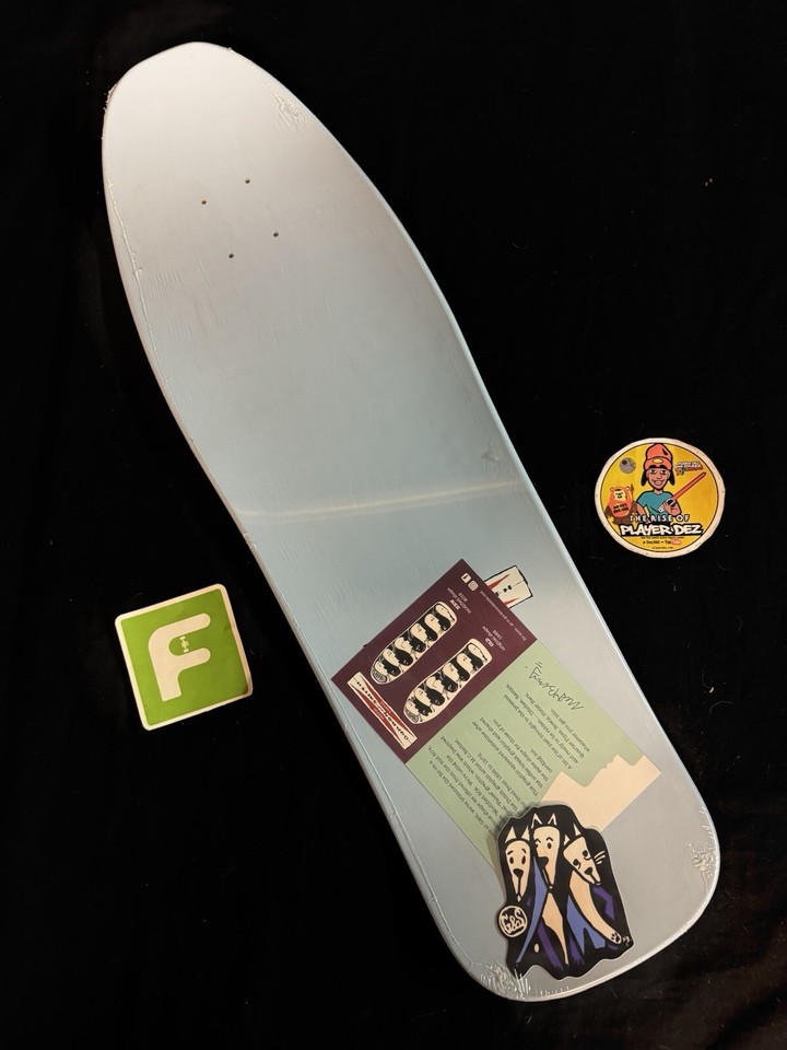 RARE Neil Blender G&S Faces Blue Gordon & Smith Skateboard Deck Reissue ...