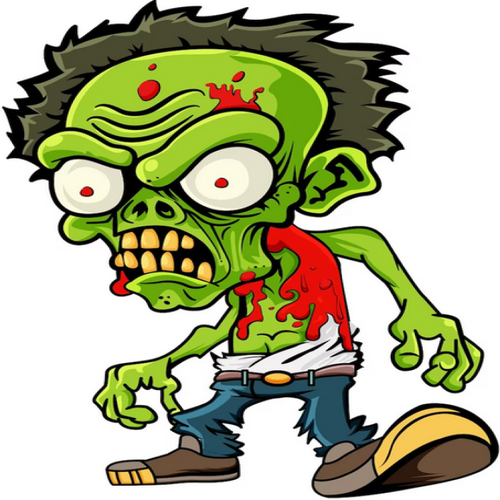 30 Custom Little Creepy Zombie Personalized Address Labels | eBay