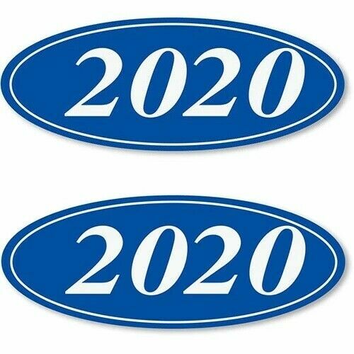Oval Model Year Stickers, Windshield Stickers for Car Dealers, Car Lots ...