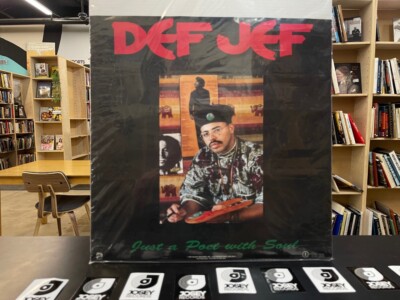 Just A Poet With Soul by Def Jef 1989 Original Promotional Poster | eBay