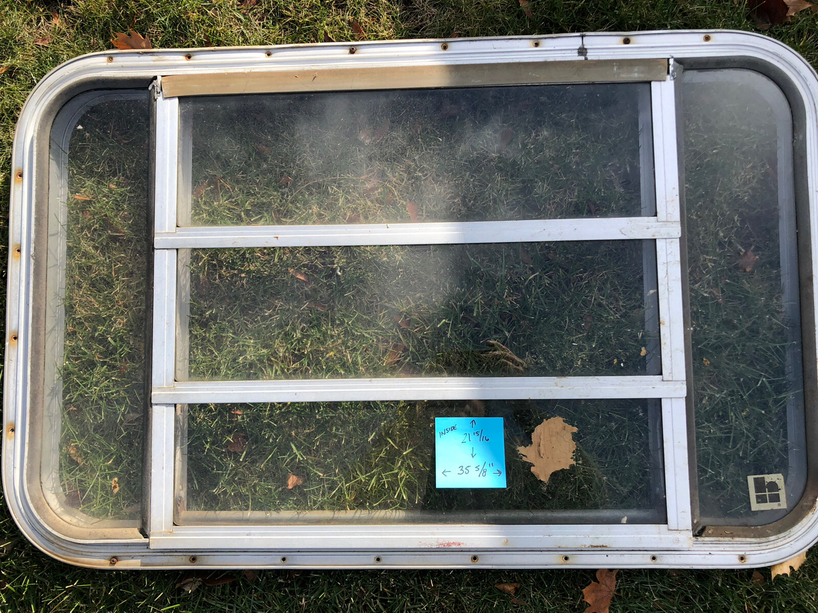 Hehr Aluminum Glass Jalousie Camper Window Parts Avion Scamp Airstream ...