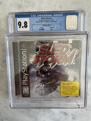 Sled Storm (Sony PlayStation 1, 1999) CGC Graded 9.8 Sealed A+ Very ...