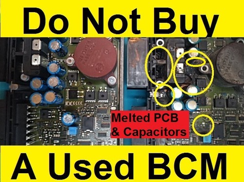 UPGRADED Mercedes SL500 SL55 R230 Battery Control Module BCM Load ...