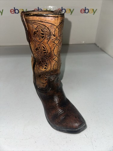 Ceramic Western Cowboy Boot 9 1/4x7 1/2x 3 1/2 | eBay