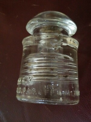 Vintage Corning Pyrex Glass Insulator CD 128 | eBay