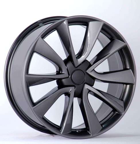 SET(4) 19X8.5 5x114.3 ET+40 WHEELS RIMS FIT TESLA MODEL 3 NEW TURBINE ...