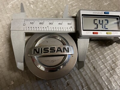 Nissan 54mm wheel centre cap 40342BR01A Grey # JL636 JL645 | eBay UK