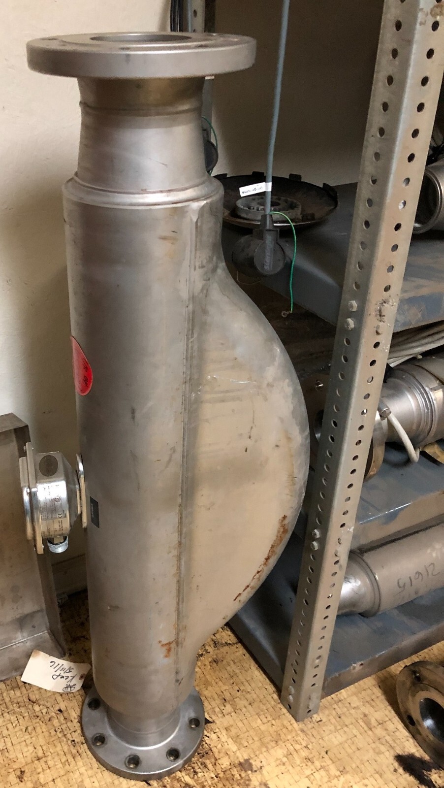 Endress + Hauser 4" Promass F, 904L SS, ANSI 150 Flanges, 83F80 Mass ...