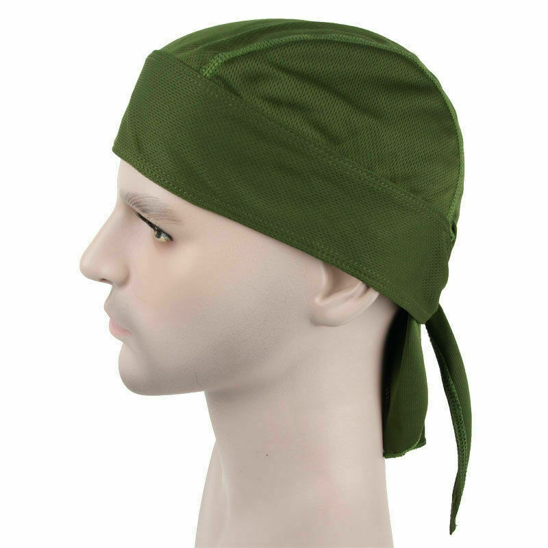 2pc Do Rag Skull Cap Head Wrap Motorcycle Biker Doo Du Dew Bandana Hat ...