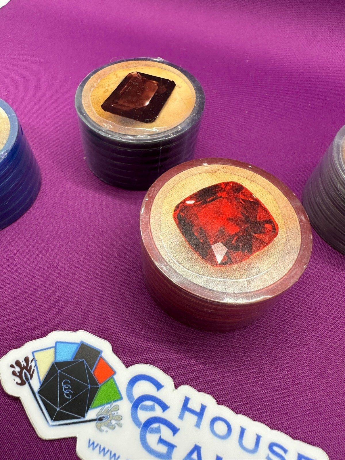 Splendor Promo Translucent Alt Coins/Gems Tokens Set of 5 Colors ...