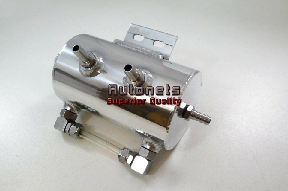 3"x 5" Radiator Overflow Tank Coolant Reservoir Hot Rod SBC BBC Chevy ...