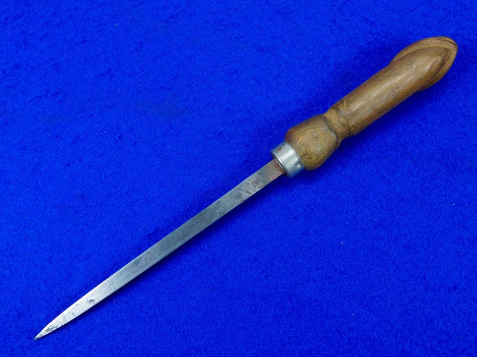 Vintage US Custom Made From File Unusual Unique Design Dagger Knife | eBay