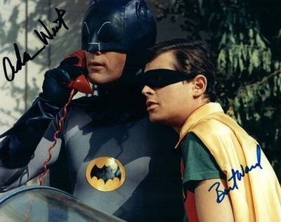 Adam West Burt Ward signed 8x10 Photo Pic autographed Picture with COA ...