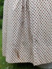 CIVIL WAR 1850’S CALICO PRINT COTTON LONG DRESS W BISHOP SLEEVES ...