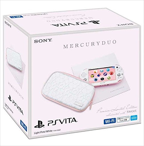 Sony PlayStation Vita Limited Edition White & Pink Handheld for sale ...