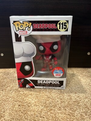 NYCC 2016 New York Comic Con Exclusive Chef Deadpool Funko Pop! | eBay