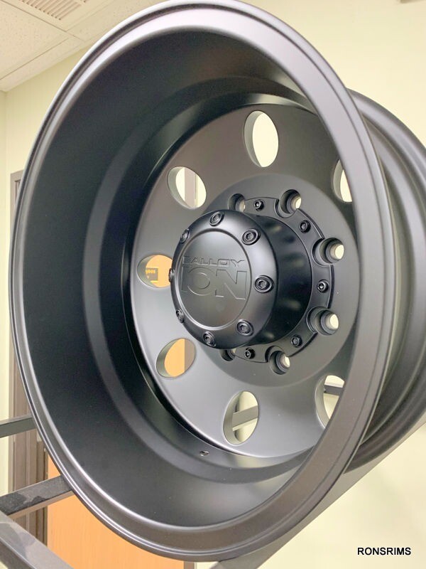 17" x 6.5 Dodge Ram 3500 Dually Wheels 8 Lug Ion 8 on 6.5 bp w/lugs ...