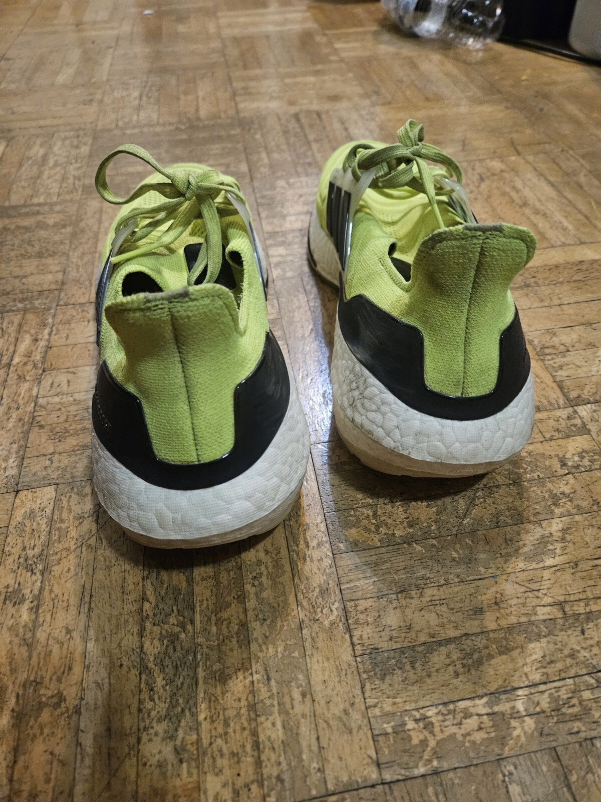 Adidas Ultra Boost Neon Yellow Mens Size 10 | eBay