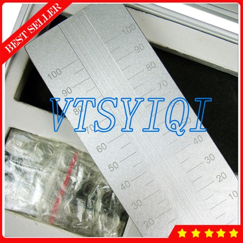 Scraper Fineness Meter Single Groove Stainless Paint particle fineness ...