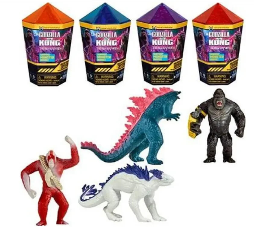 Monsterverse Godzilla x Kong The New Empire Mini Figures all 4 Styles ...