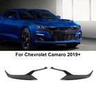 Carbon Fiber Front Headlight Lamp Cover Trim Sides Decor For Chevy ...